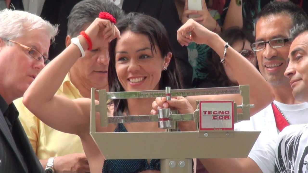 ANA MARIA TORRES- JACKIE NAVA TUXTLA WEIGHT IN - YouTube