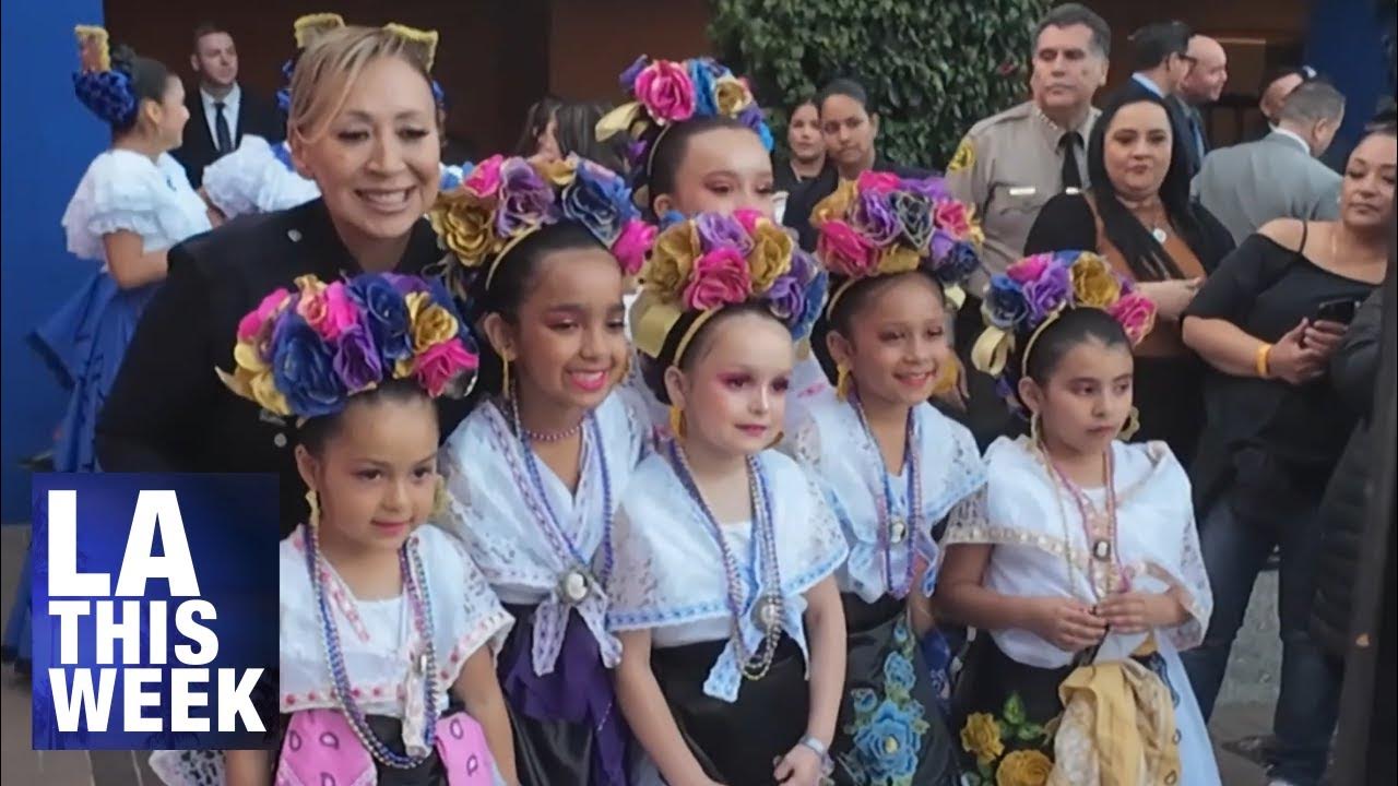 LAPD Honors 1st Latina Deputy Chief Ruby Flores - YouTube