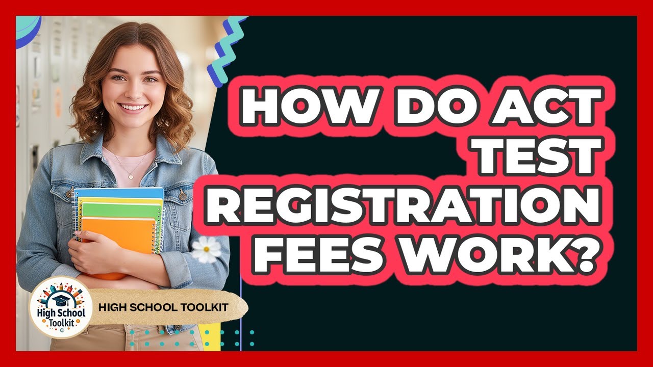 How Do ACT Test Registration Fees Work? - YouTube