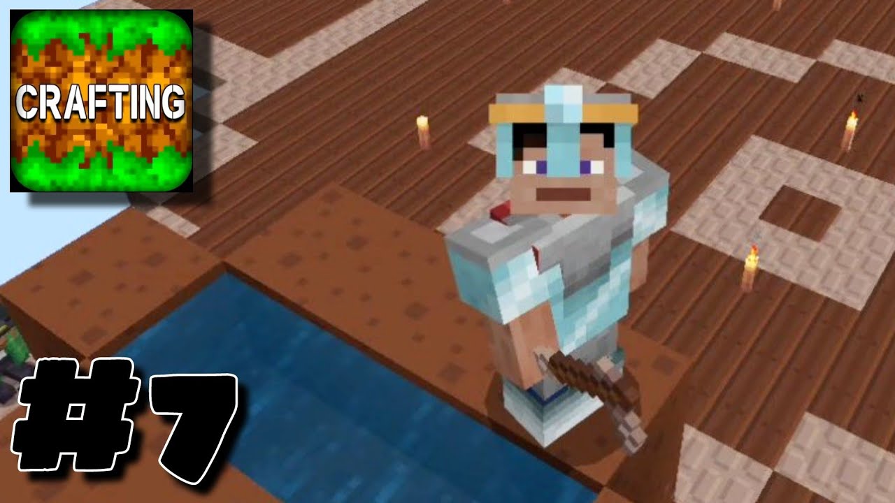 Crafting and Building - One Block Survival Gameplay Part 7 | "New ...