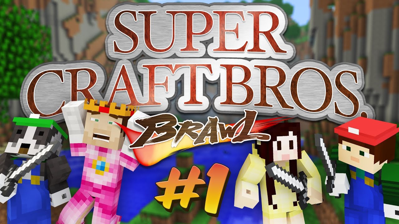 Super Craft Bros Brawl - Lex vs The Awkward Gamers - Part 1 - YouTube