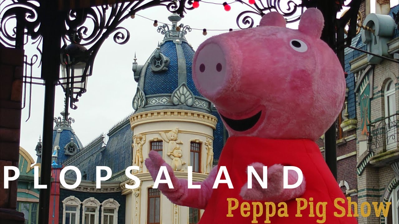 Peppa Pig Show @ Plopsaland De Panne 2023 (4K) - YouTube