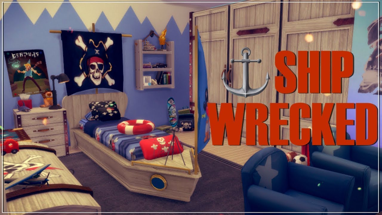 Ship Wrecked || Sims 4 Room Build - YouTube
