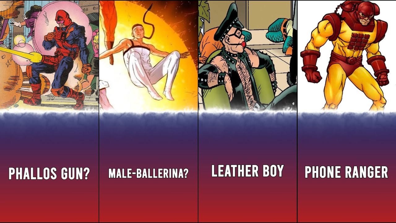 Weirdest comic books characters - YouTube