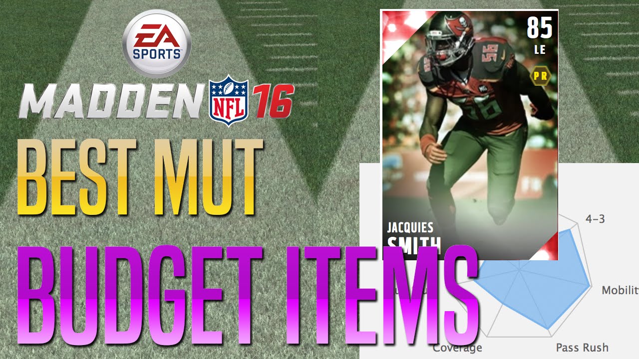 MUT Budget Items - New Pass Rusher & Kicker! - YouTube