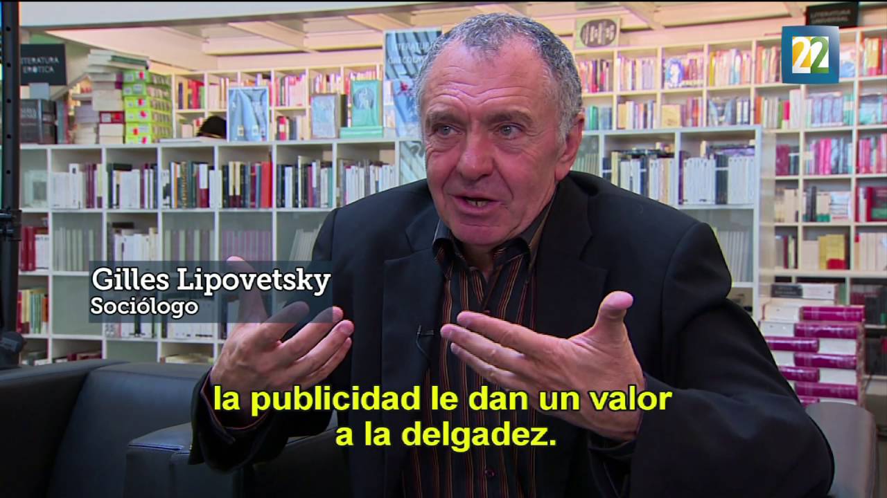 Gilles Lipovetsky reflexiona sobre la ligereza de la sociedad ...