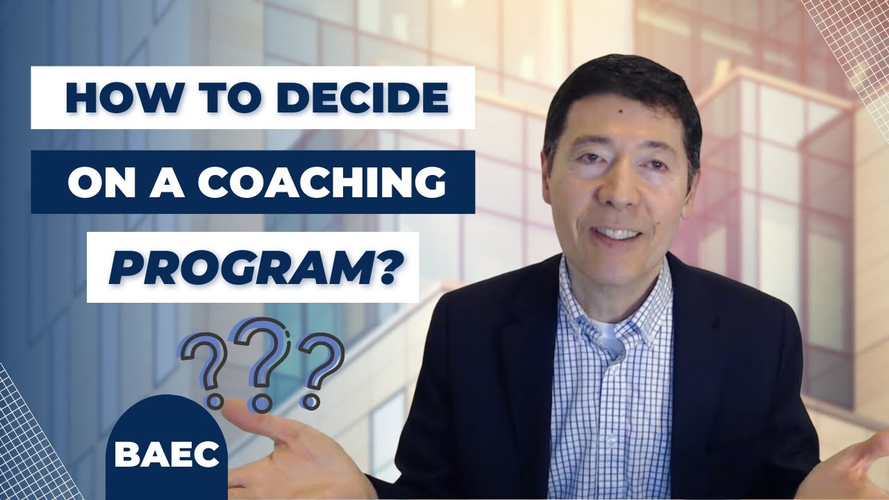 How I Make Decisions on Coaching Development Programs | Becoming an ...