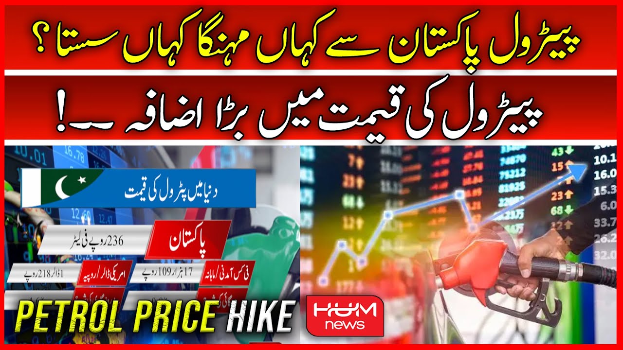 Worldwide Petrol Prices Compared to Pakistan | Petrol Price Hike ...