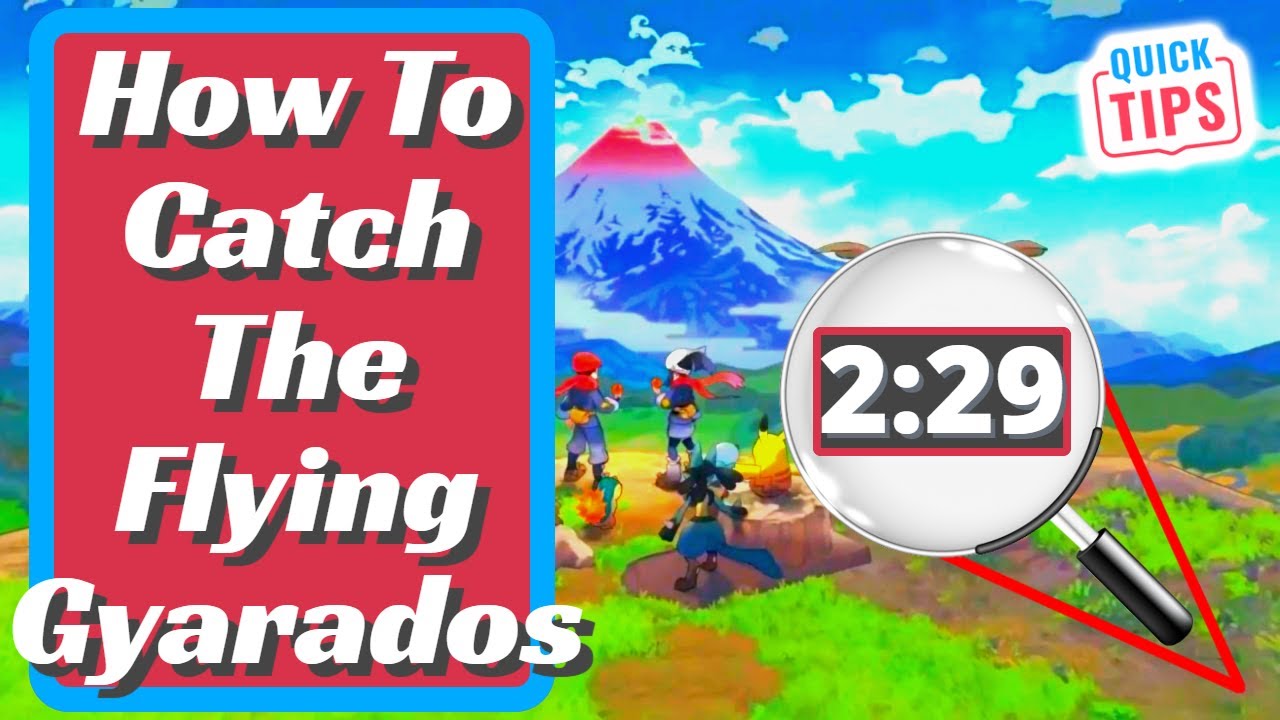 How To Catch The Flying Gyarados - Pokemon Legends Arceus - YouTube