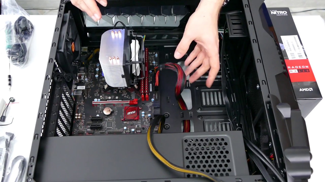 [ Tutorial ] Assemblaggio PC Gaming 800 € {Parte 2-3} - YouTube