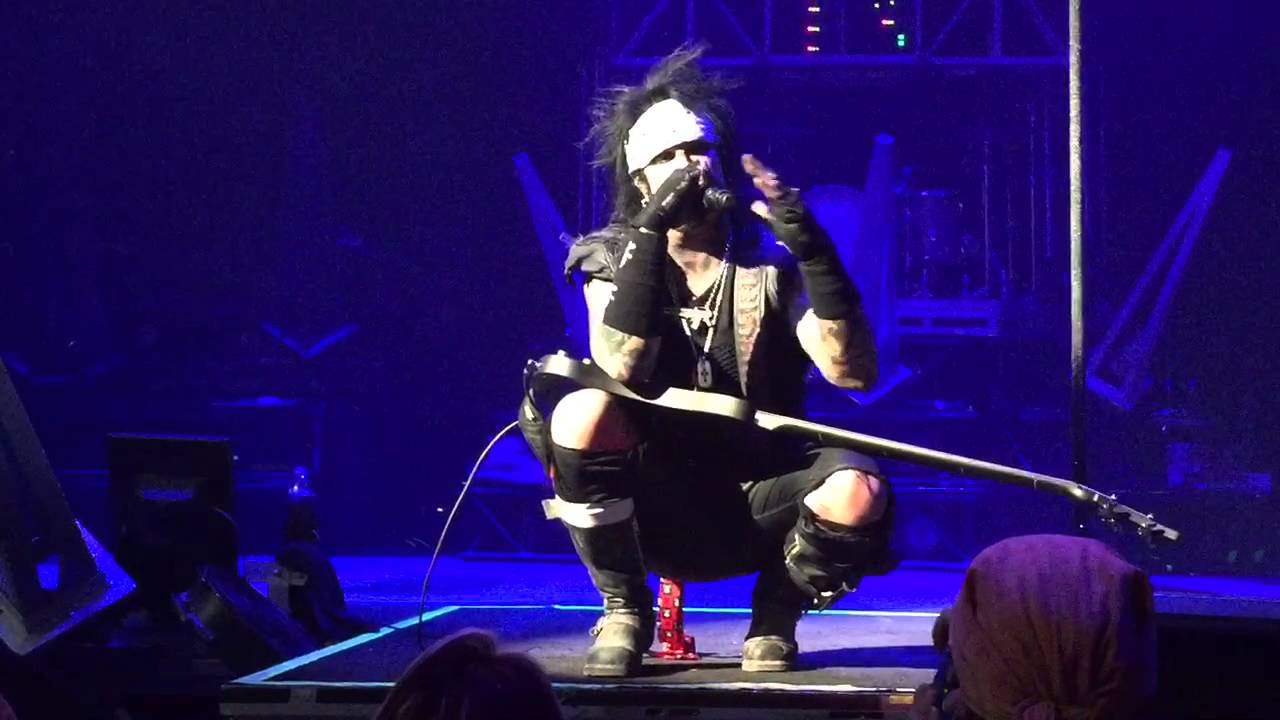 Motley Crue The Final Tour Nikki Sixx's Speech - YouTube