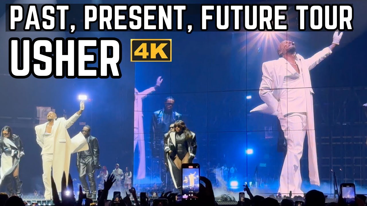 Usher Past, Present, Future Tour 11/24/2024 Phoenix (4K - 2160p) - YouTube