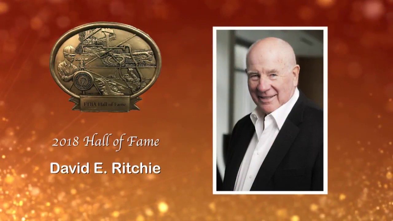 2018 FTBA Hall of Fame - David E. Ritchie - YouTube