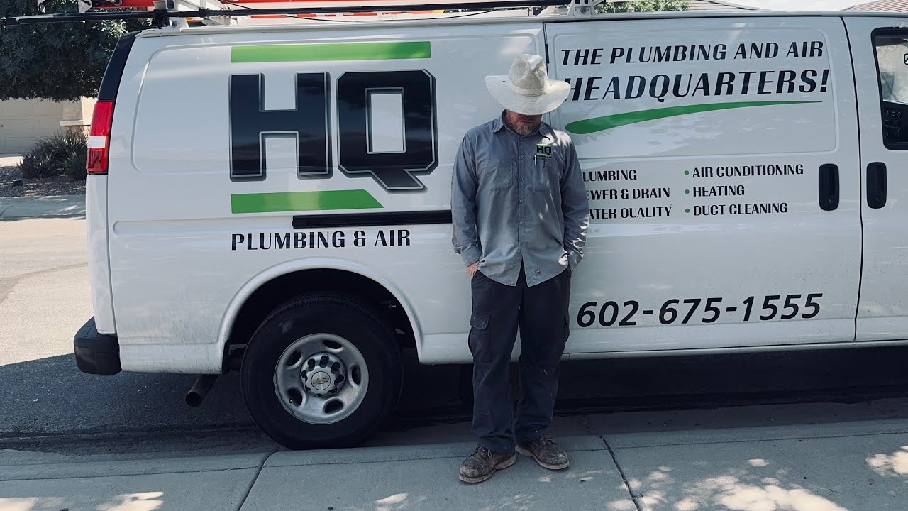HQ Plumbing & Air Underground Leak Repair in Maricopa County!! - YouTube