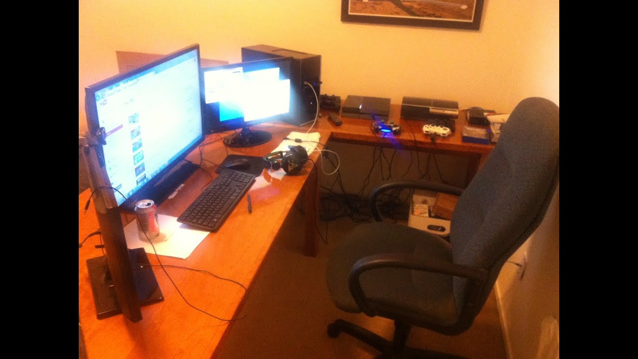 My Gaming Setup! - What You Need to Start a Gaming Channel - YouTube