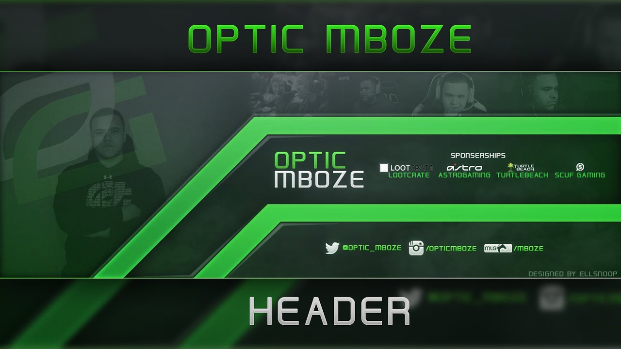 OpTic MBoZe Header By Ellsnoop - YouTube