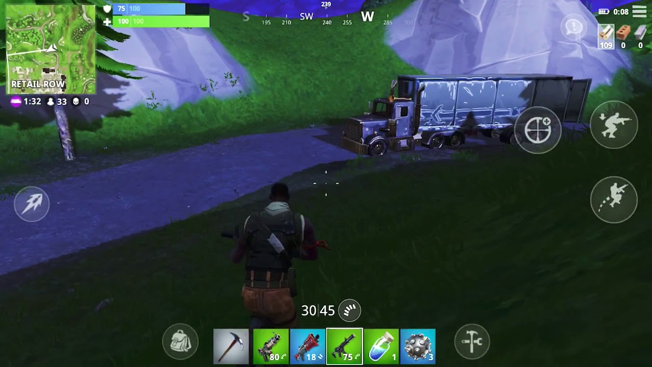 How to get Fortnite Mobile free/fortnite iOS gameplay - YouTube