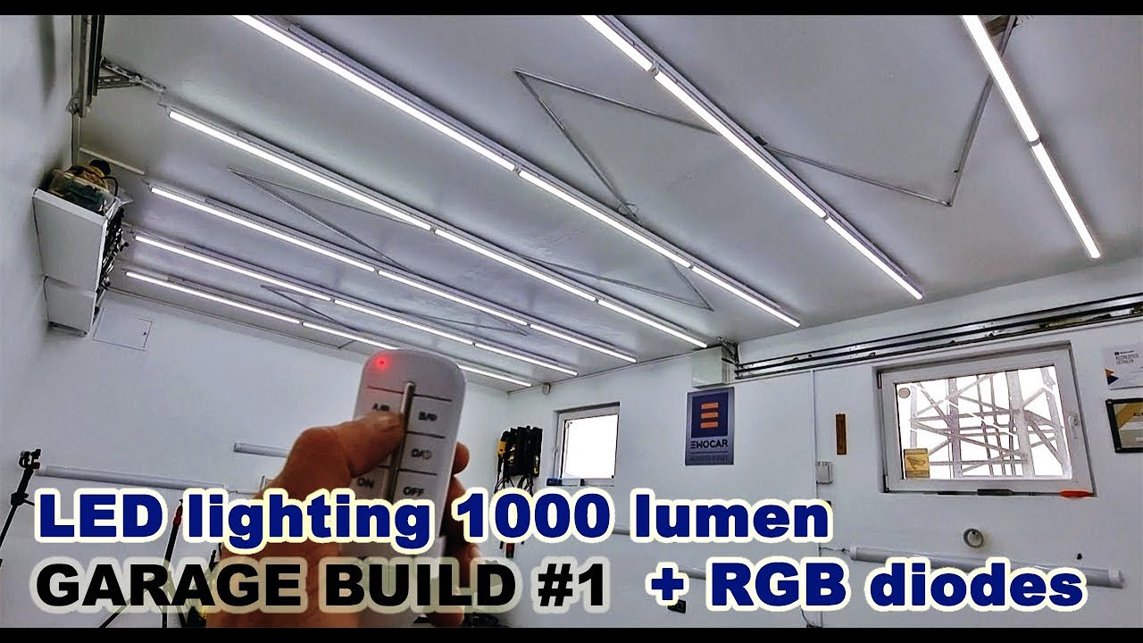 LED Lighting-Car Detailing Studio Build #1 - YouTube