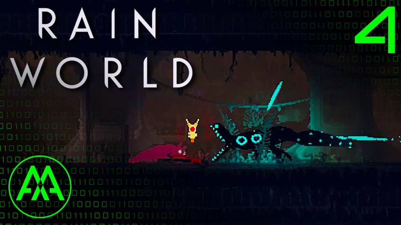 Stuck with Cyan | Rain World: Downpour (Artificer) - Part 4 | Blind Let ...