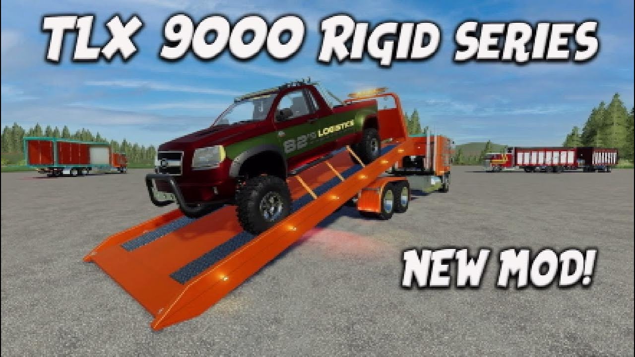 NEW MOD | TLX 9000 RIGID SERIES (Review) Farming Simulator 19 FS19 12th ...