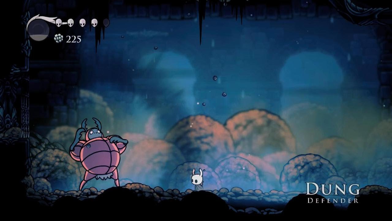 Dung Defender Boss Fight Hollow knight - YouTube