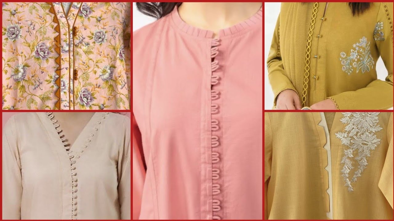 beautiful neckline designs | girls dress neck designs #neckdesign #neck ...