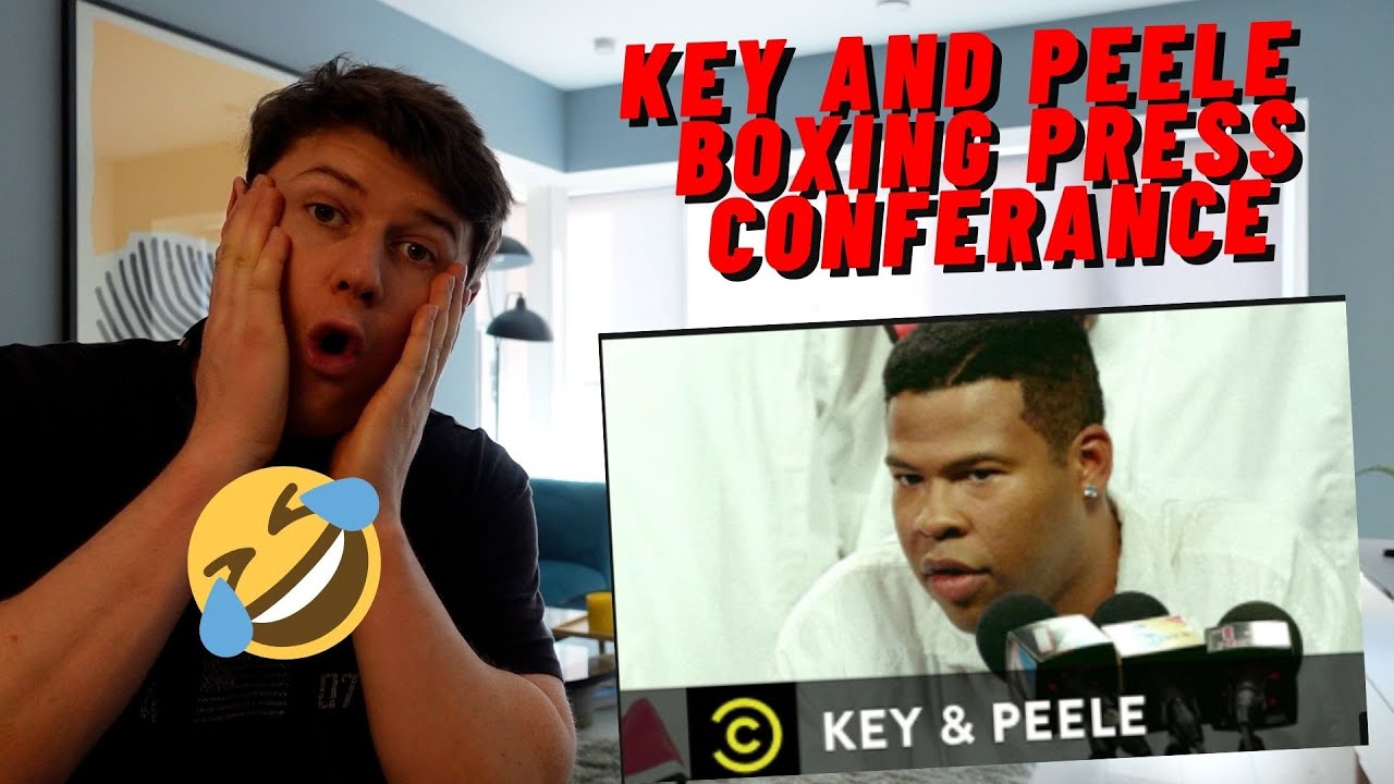 FIRST TIME WATCHING KEY AND PEELE - BOXING PRESS CONFERANCE((IRISH ...