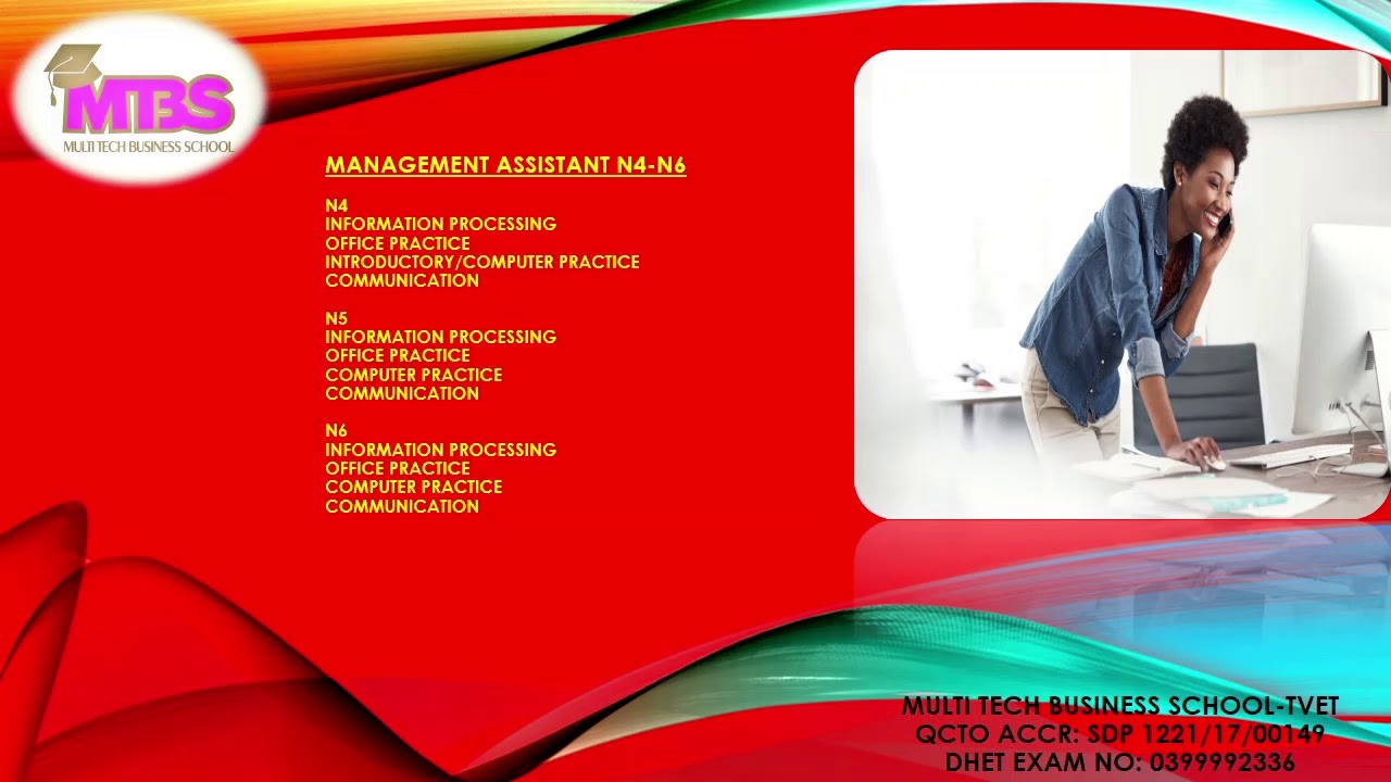 Multi tech business school Welkom 2020 - YouTube