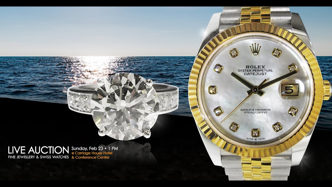 Calgary Feb 23rd 1pm - Live Auction - Fine Jewellery & Swiss Watches ...