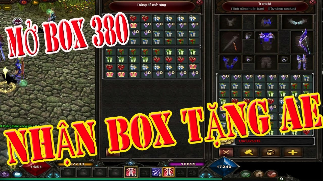 Mu Online Mới Ra | MUSS6.VN Mở Box 380 Và Tích Box Tặng AE Chuẩn Bị Cho ...