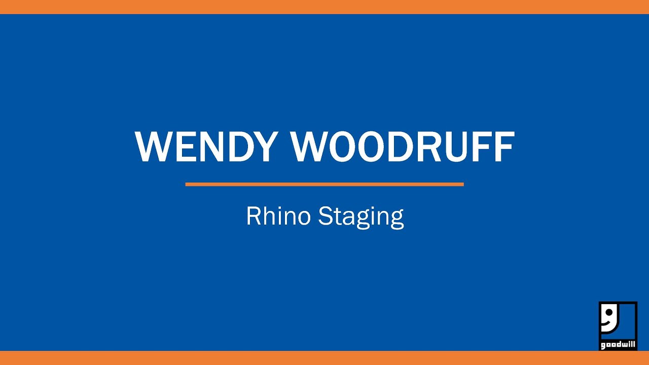 Goodwill Employer Partner - Rhino Staging - YouTube