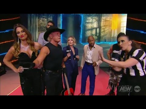 AEW Rampage 6/9/2023 - Aubrey Edwards Confronts Karen Jarrett On The ...