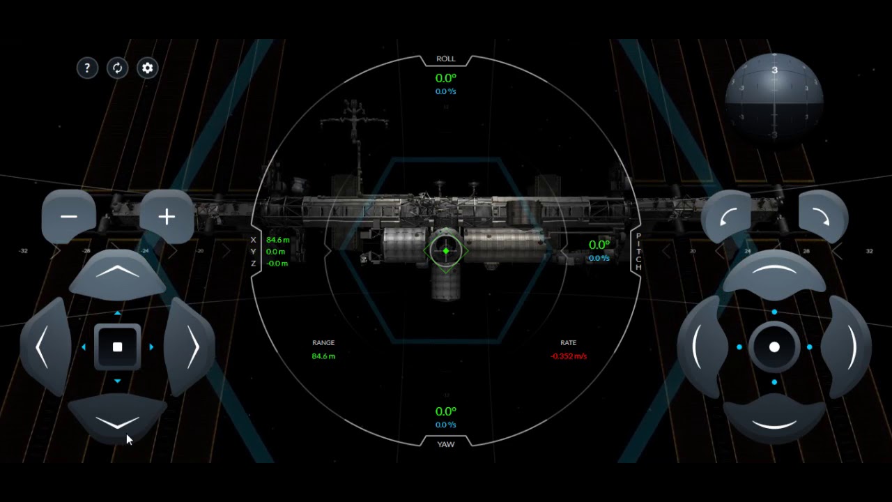 SpaceX ISS Docking Simulator - Crew Dragon Manual Docking - YouTube