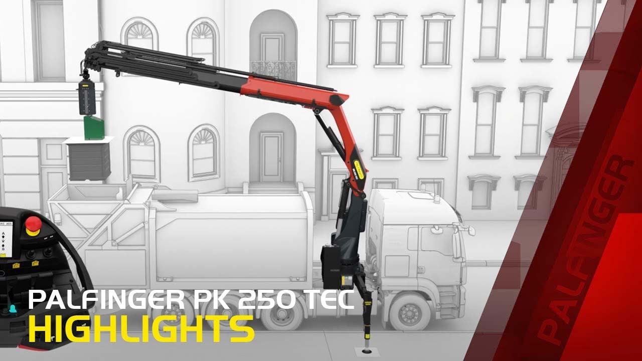 PALFINGER PK 250 TEC – Highlights - YouTube