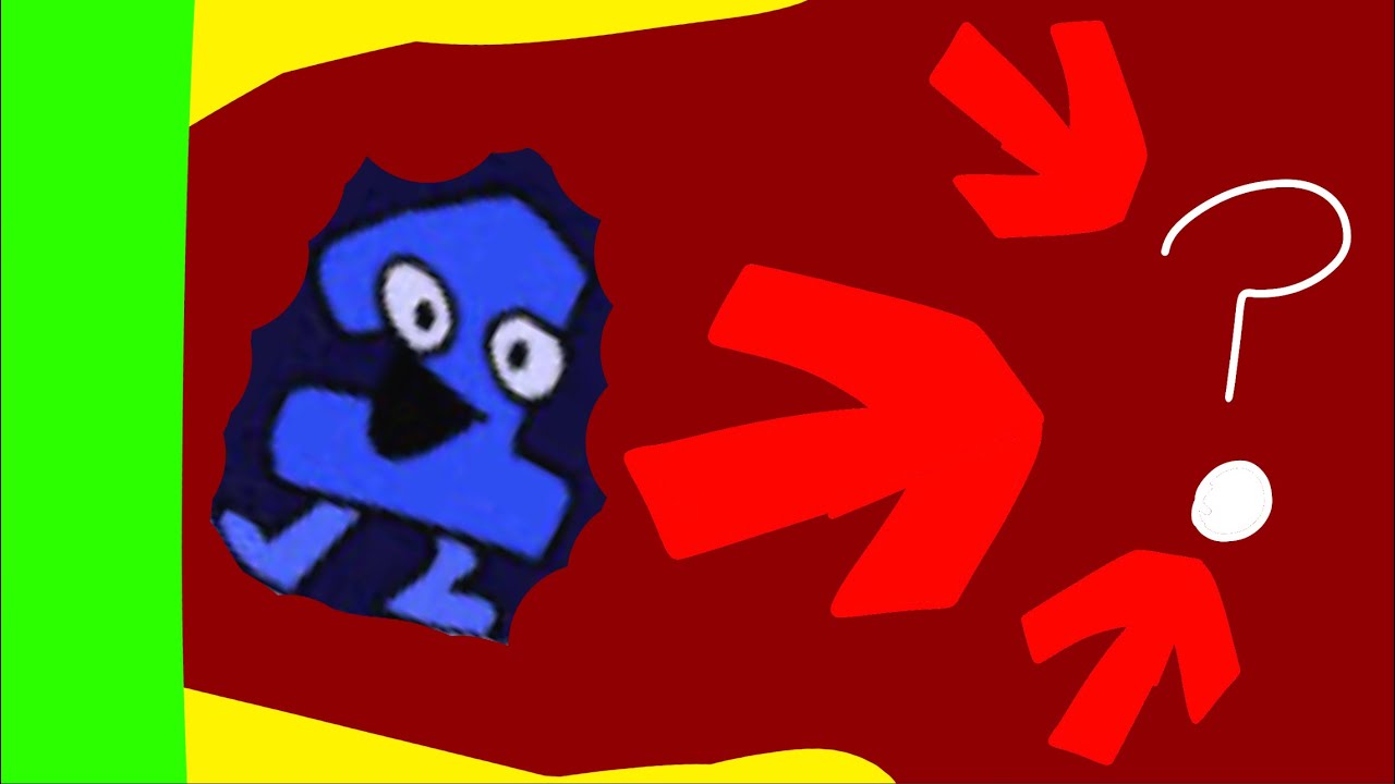 Drawing bfb numbers 1-5 - YouTube