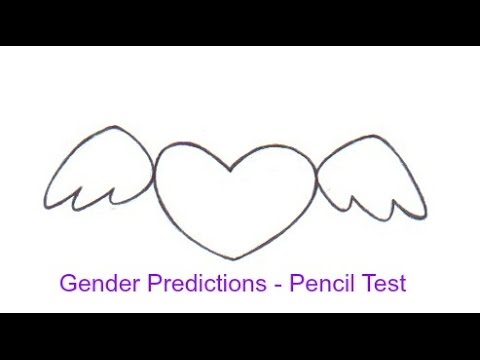 Gender Predictions - The Pencil Test - YouTube