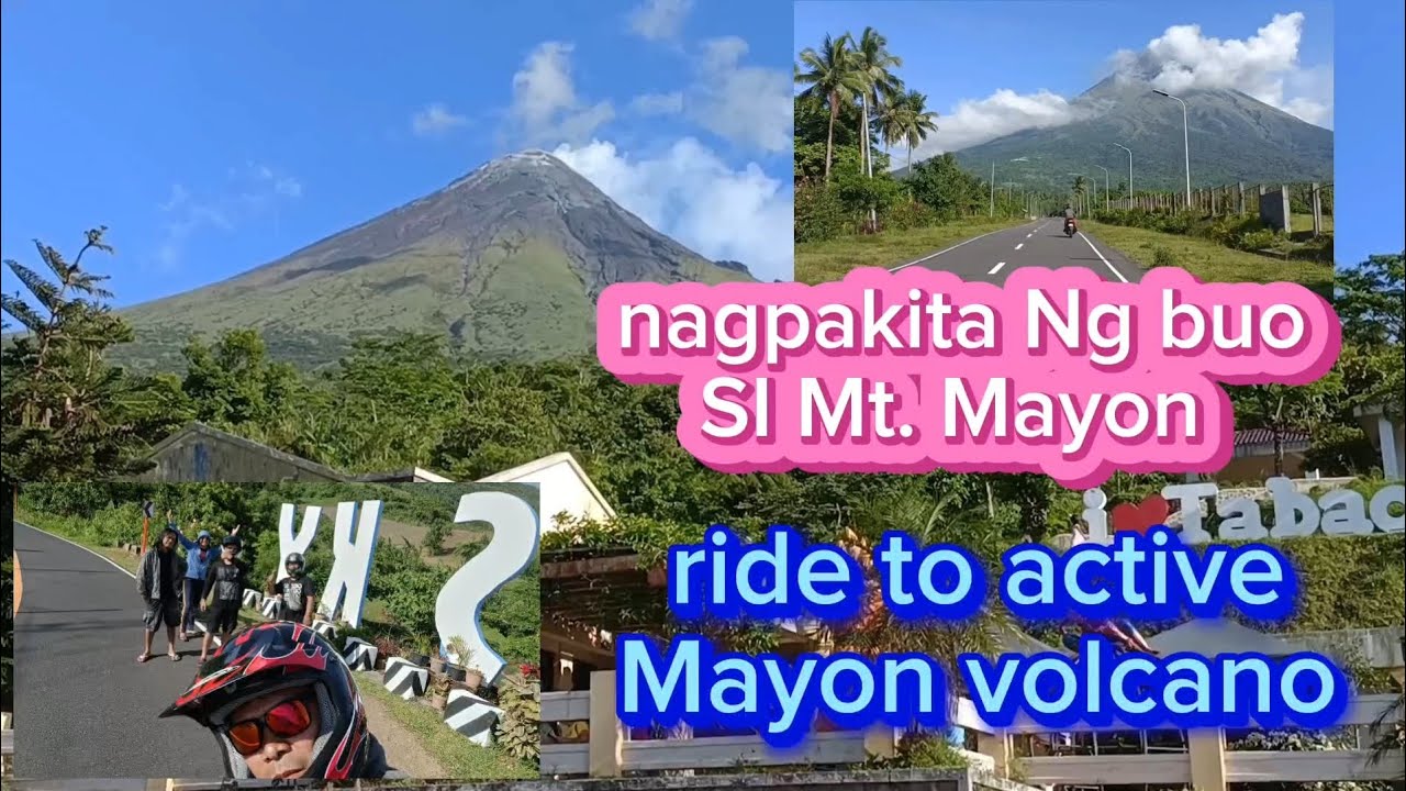 BICOL ROAD TRIP PAPUNTA SA MAYON VOLCANO, ACTIVE VOLCANO - YouTube