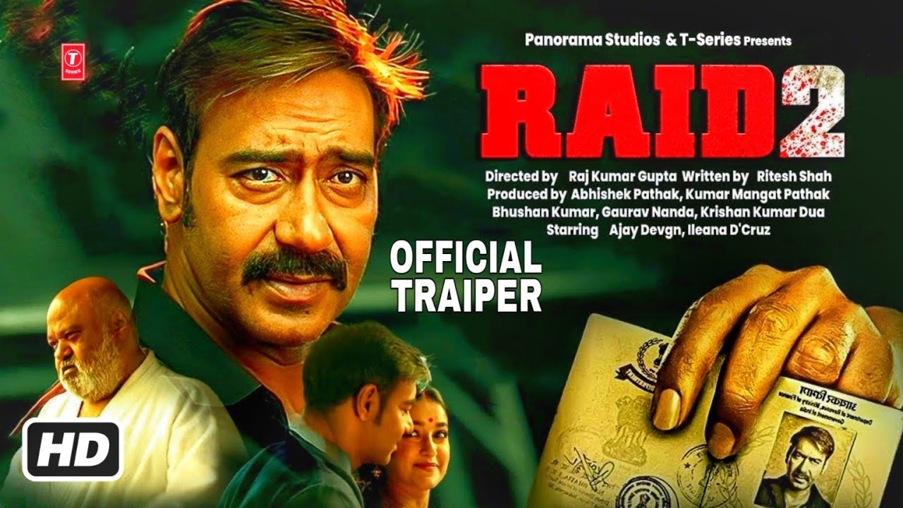 RAID - Official Trailer | Ajay Devgan | Ritesh Deshmukh | Ileana D'Cruz ...