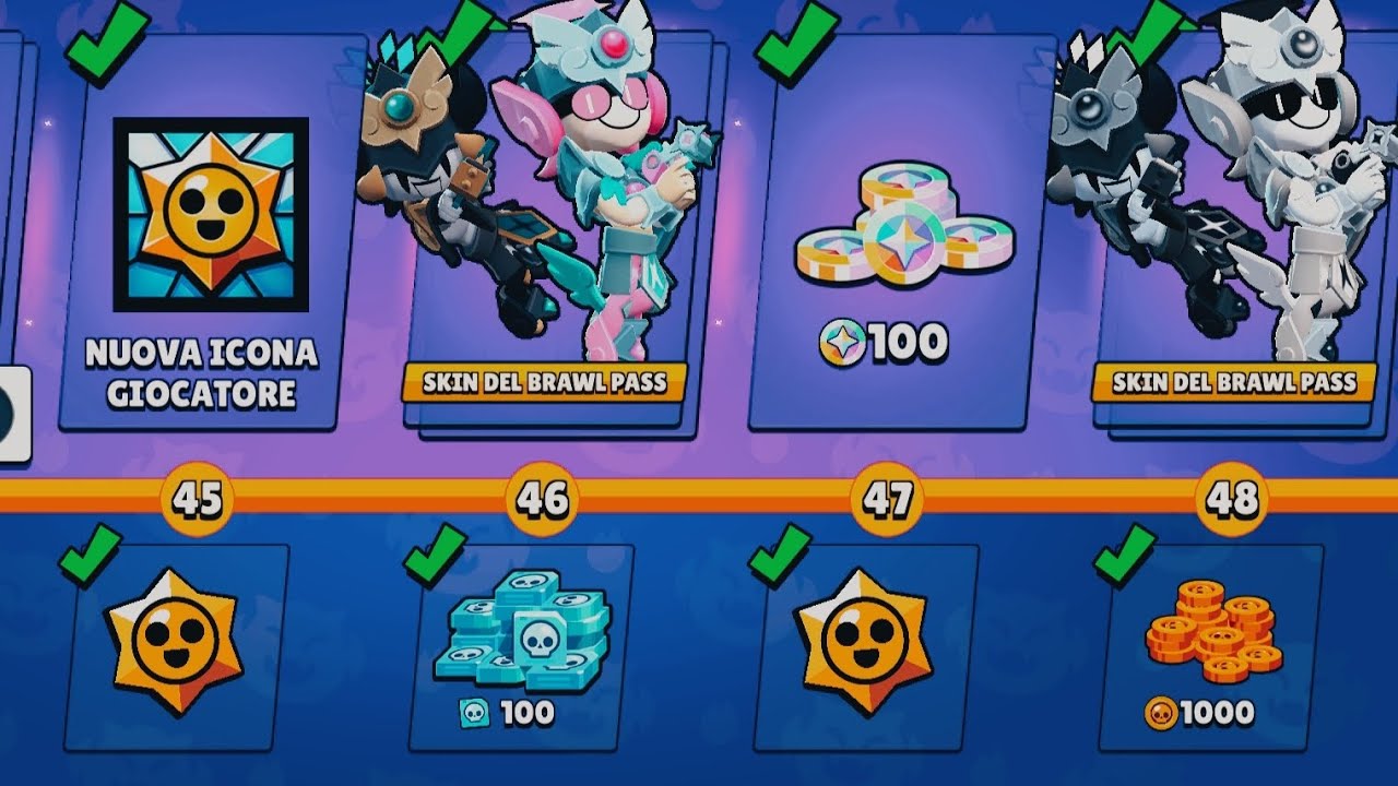 Riscuoto tutto il BRAWL PASS (2 Star Drop Leggendari) - YouTube