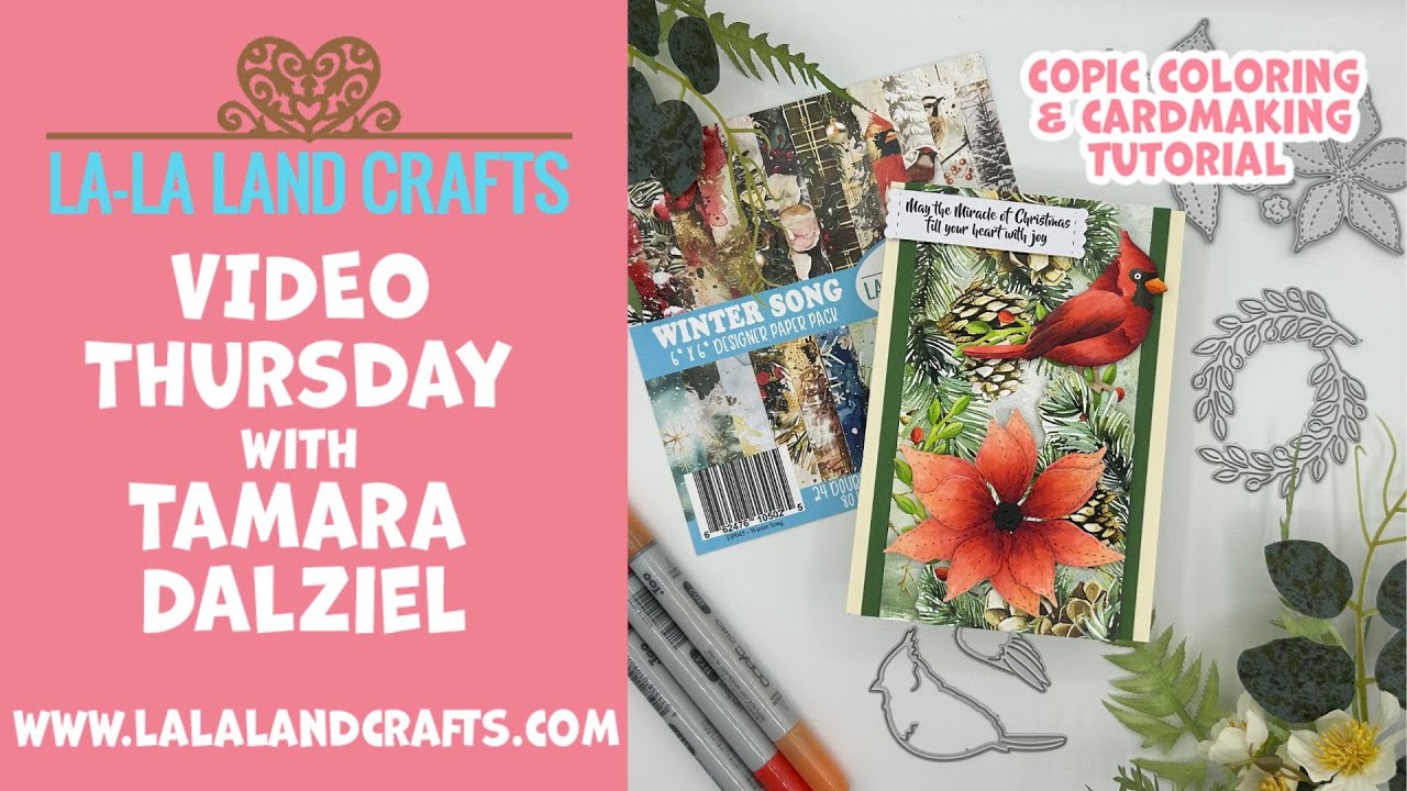 Making a Card Using Die Cuts and Pattern Paper - YouTube