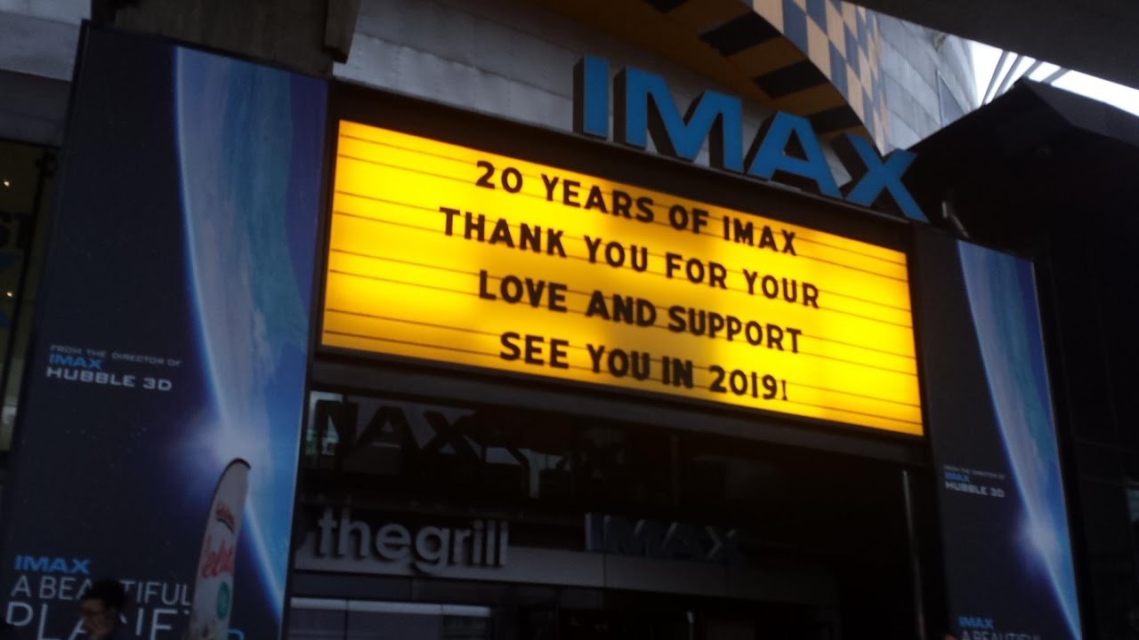 SYDNEY IMAX THEATRE - PROJECTION BOX - YouTube