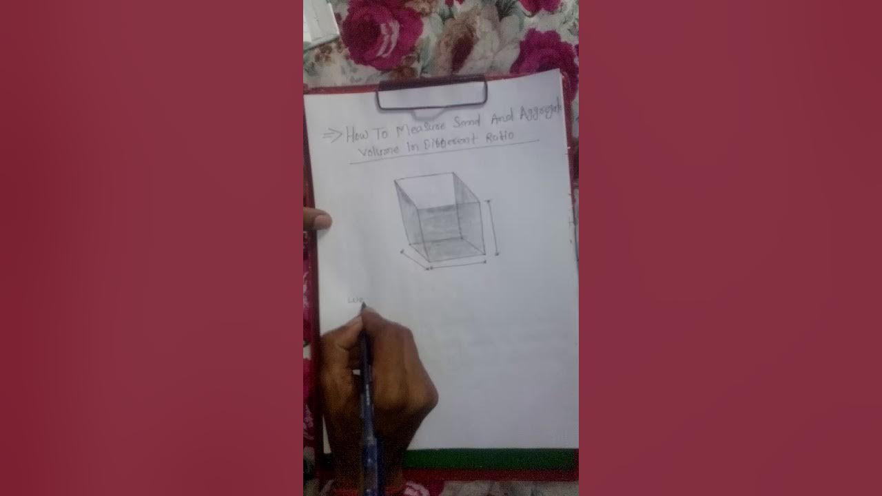 How To Measure Sand And Aggregate Volume In Different Ratio YouTube how-to-measure-sand-and-aggregate-volume-in-different-ratio-youtube