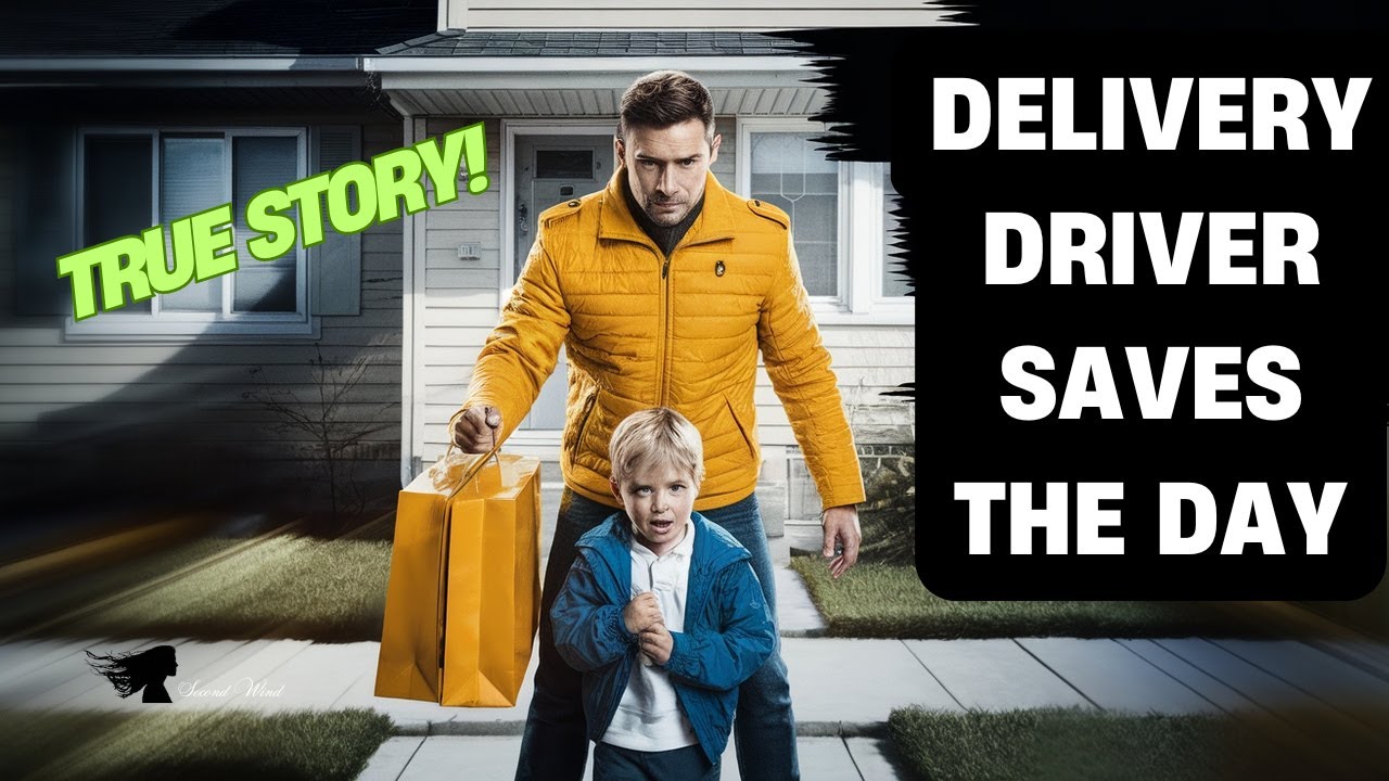 Delivery Driver Is Neighborhood Hero After Shocking Discovery - YouTube