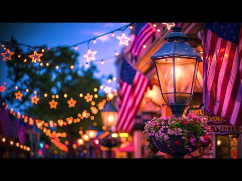 4K Fourth of July Screensaver TV Art | American Flag Artwork | Summer ...