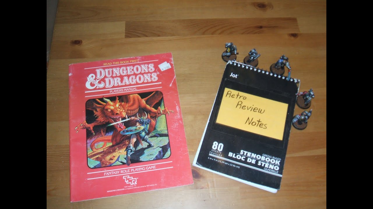 Retro Review - D&D Red Box Player's Manual - YouTube