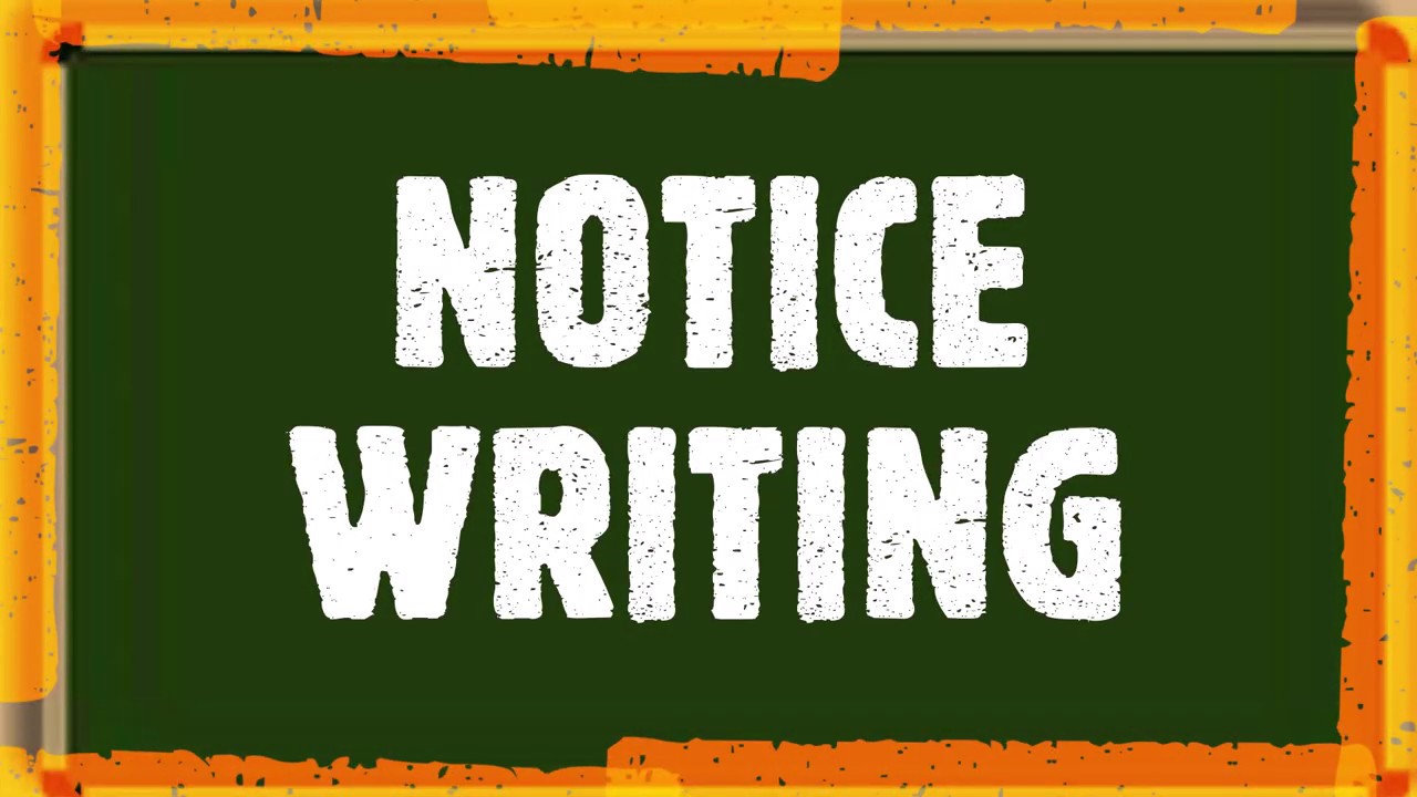 Notice Writing English Grammar YouTube notice-writing-english-grammar-youtube