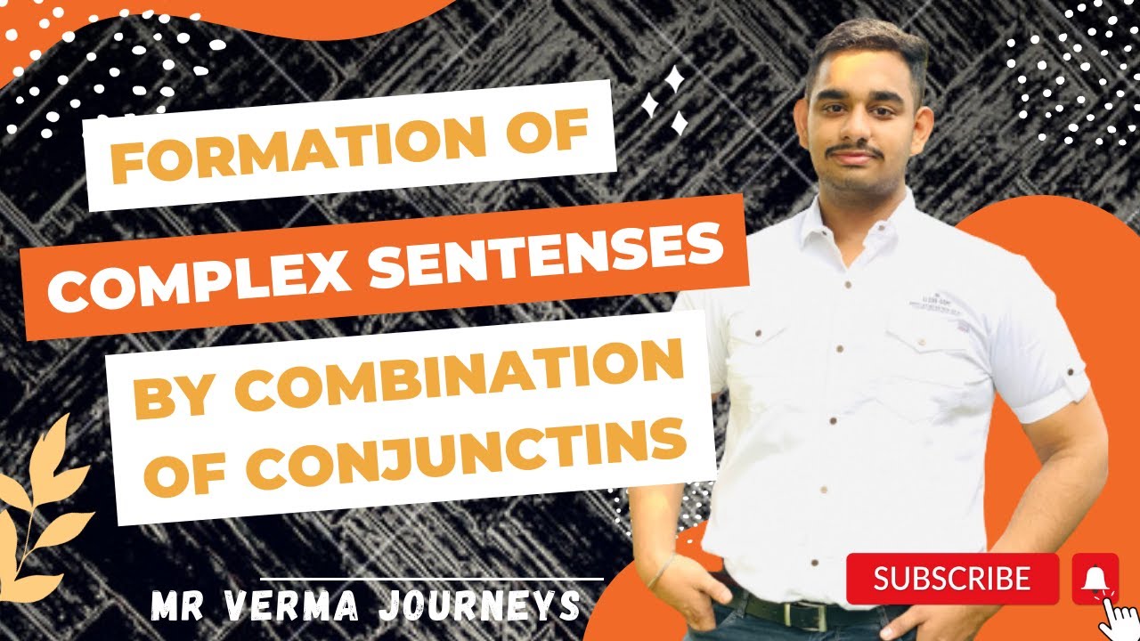 Formation of Complex sentenses by using Conjunctions ||#grammar # ...