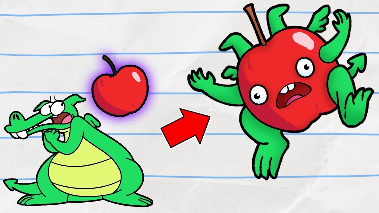 Dragon Transforms into Apple Dragon! | Cartoons for Kids | Boy & Dragon ...