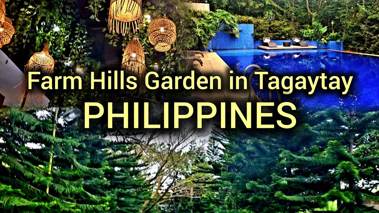 EXPLORING FARM HILLS GARDEN IN TAGAYTAY #philippines - YouTube