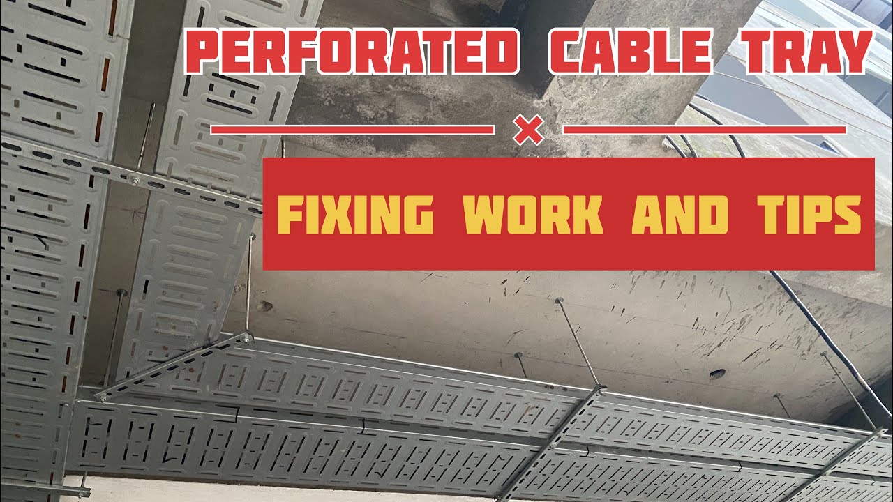 CABLE TRAY WORK കേബിൾ ട്രേ വർക്ക്| FOUR STAR HOTEL ELECTRICAL Work ...